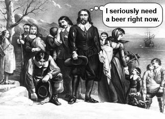 Inspirations From Inside a Mash Tun: The Thanksgiving Story... of Beer