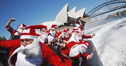 Así se celebra la navidad en Australia!!!