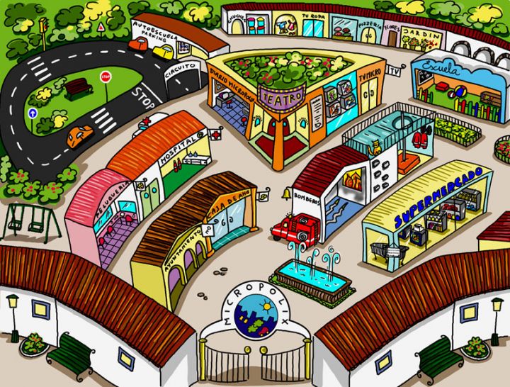 ME DIVIERTO Y APRENDO EN KINDER : MI BARRIO