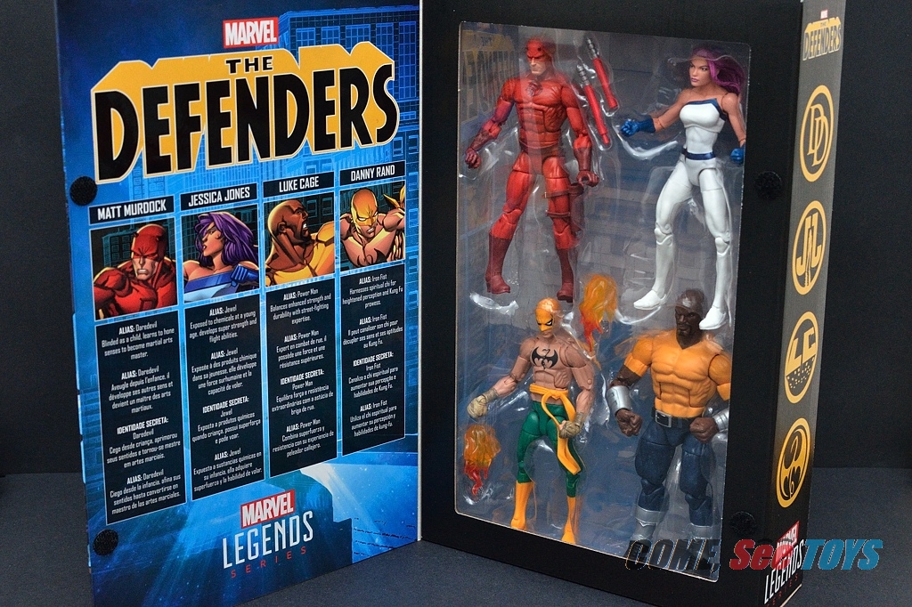 Come, See Toys: Marvel Legends Series The Defenders Boxset - Daredevil ...