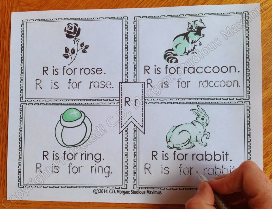 Studious Maximus: Alphabet - learning letters and letter sounds!