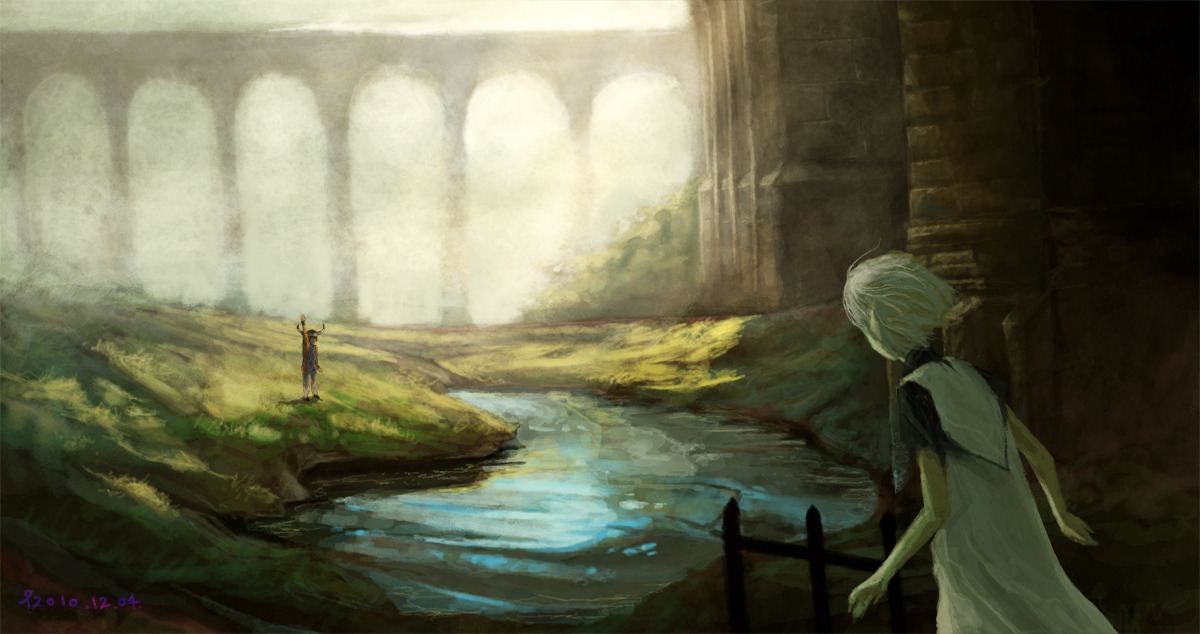 GAMING ROCKS ON: Game Art #15: ICO & Shadow of Colossus Showcase