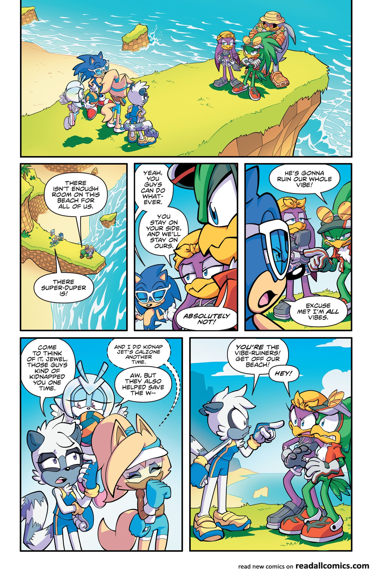Idw Endless Summer Sonic The Hedgehog 001 2023 Readallcomics