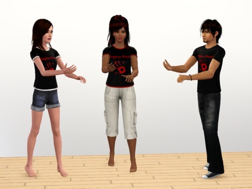 FOR MY SIMS: Argument Pose Pack