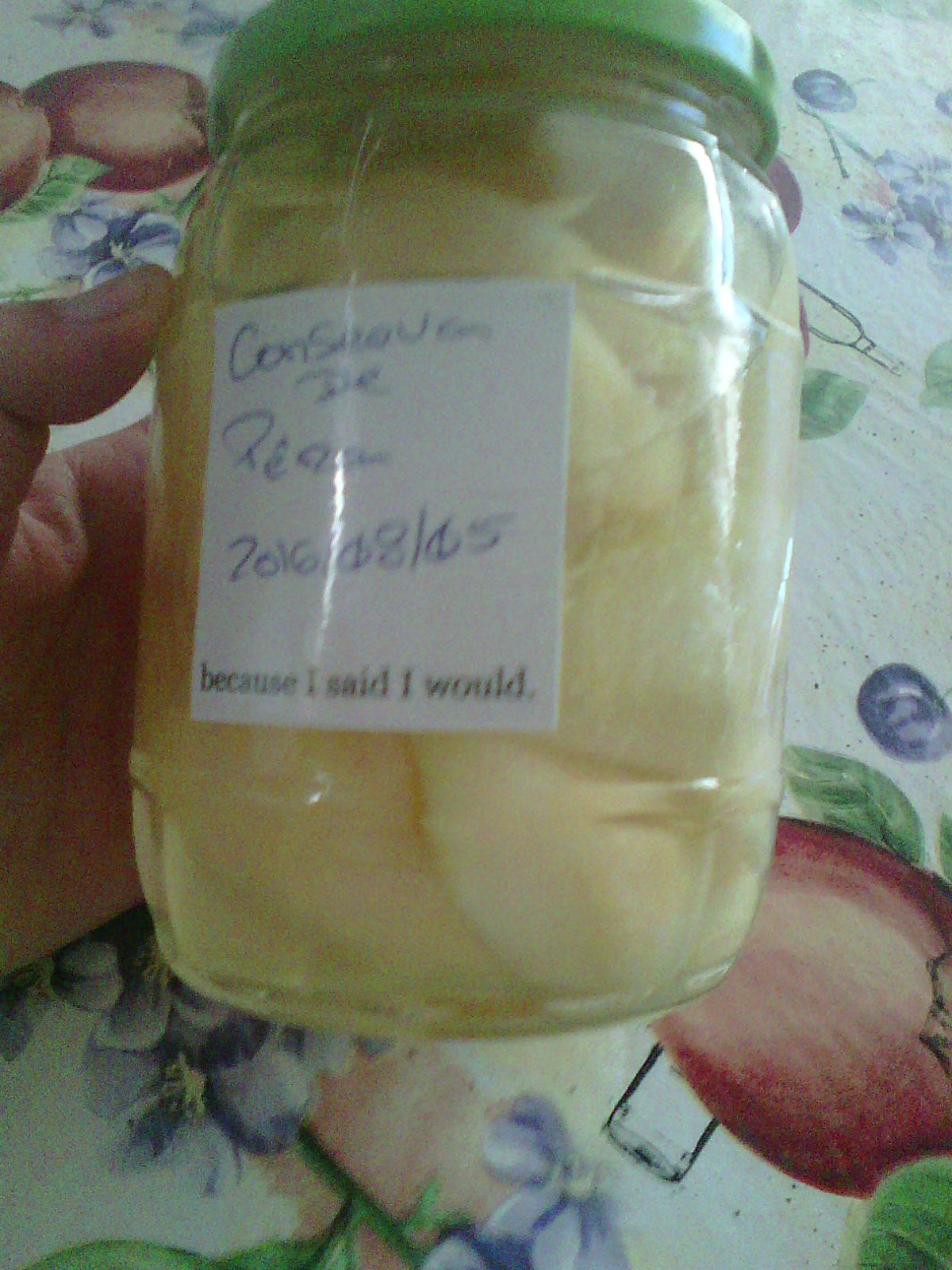 Devaneios Culinários da Tiazinha: Conserva de Pêra e Ameixa Rainha Claúdia