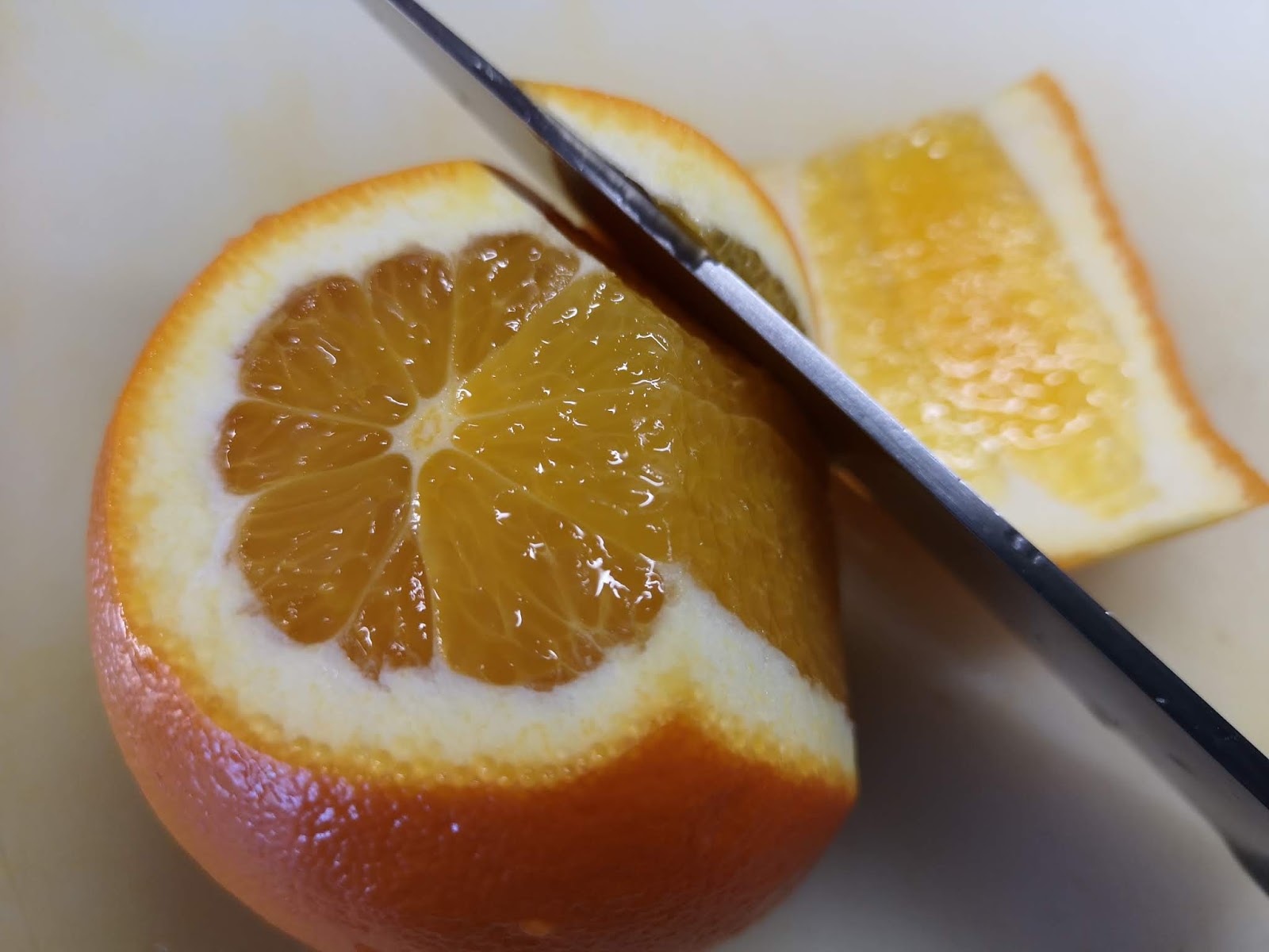 Cocino Contigo Hoy: Truco de Como sacar los Gajos de una Naranja