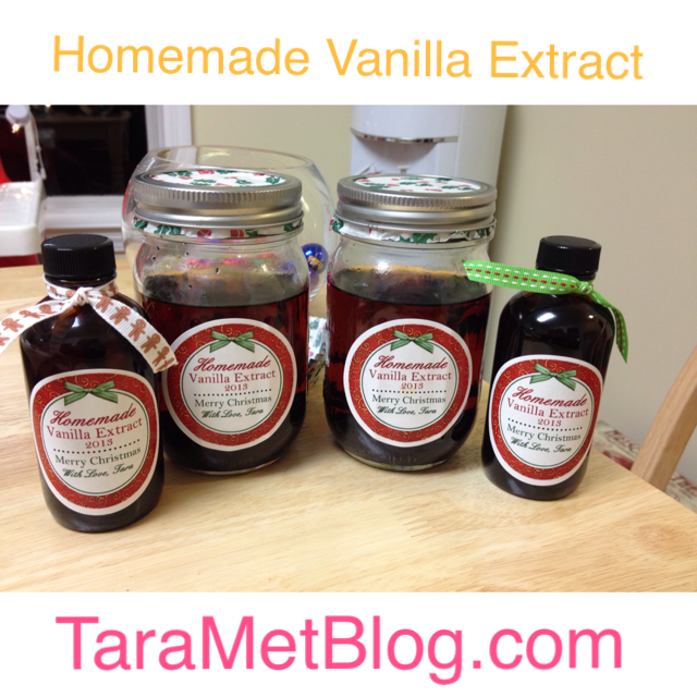 When Tara Met Blog: Homemade Vanilla Extract holiday gifts
