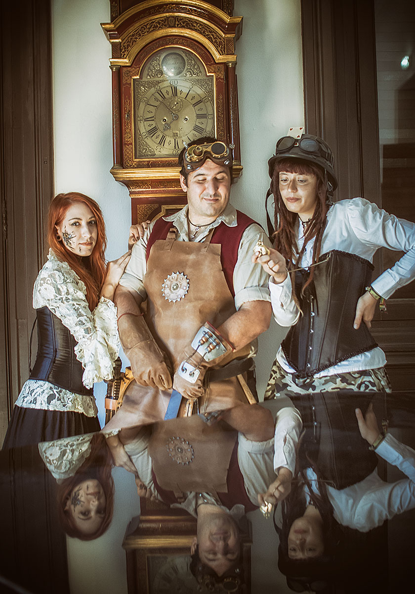 QLIO.ORG - FOTOS: SteamPunk Zaragoza | Sesion de fotos en el Palacio ...