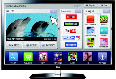 LG Infinia 42LV5500 42-Inch 1080p 120 Hz LED HDTV with Smart TV ~ 3D ...