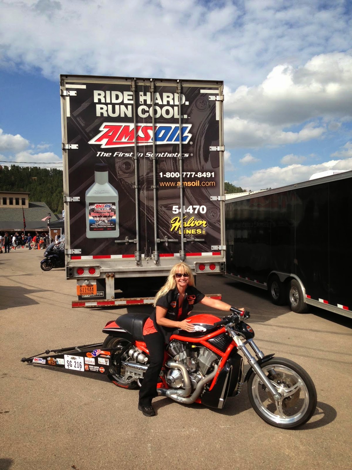 AMSOIL Update: "Sturgis Raw" Special to Feature Drag Race Burnouts Tonight