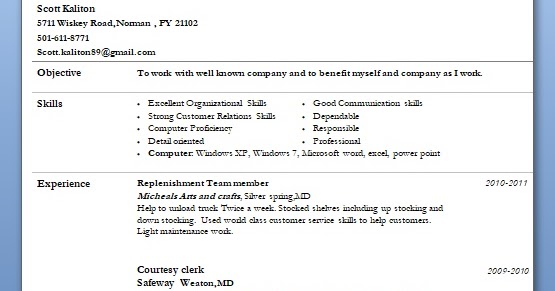 cashier-resume-summary-in-word-format-free-download