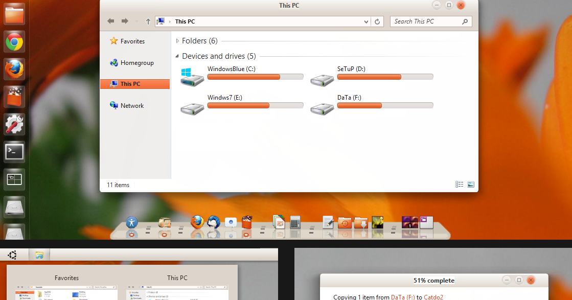 Ubuntu Light Theme For Win 8/8.1