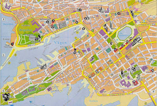 Map of Bergen