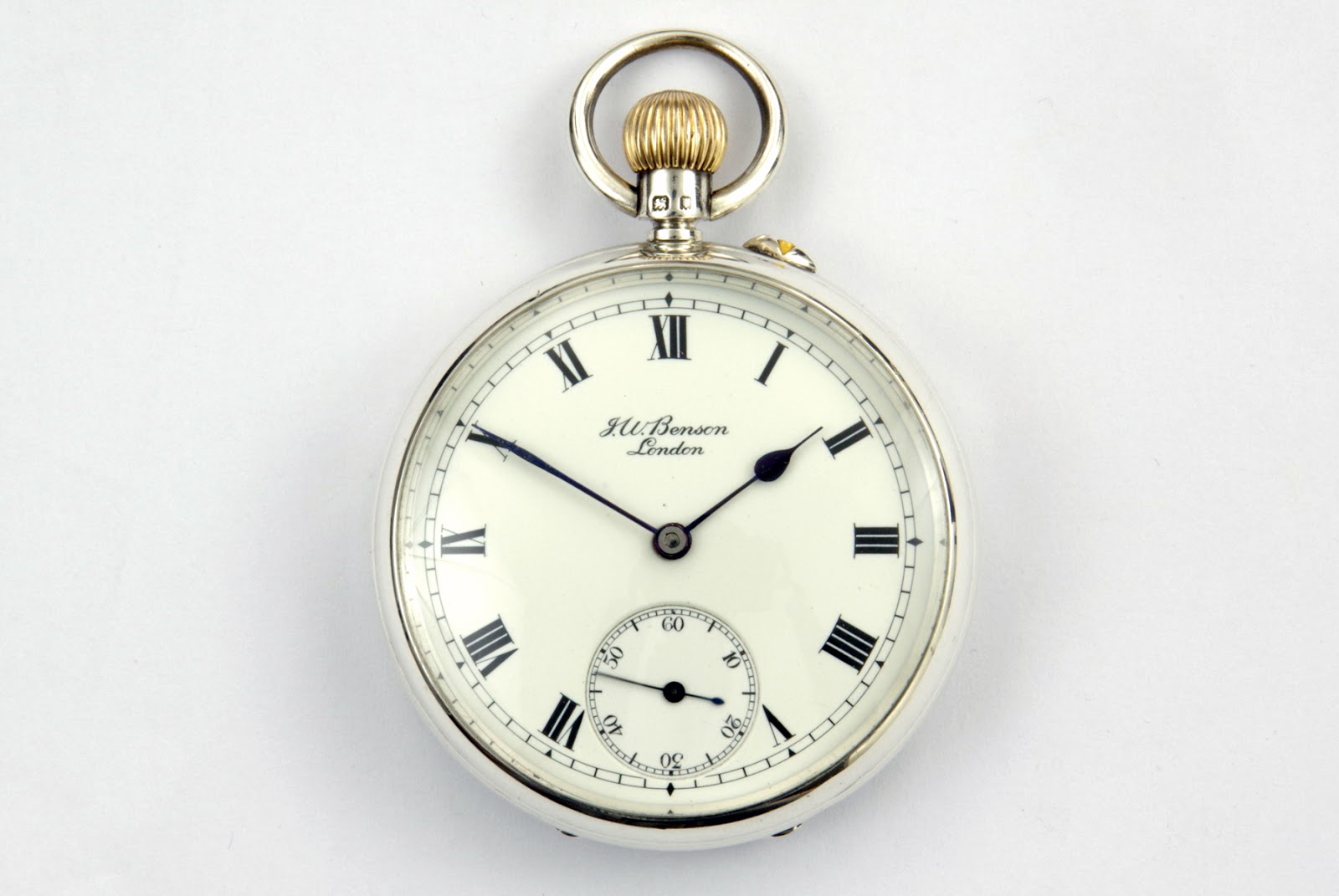Oxford Pocket Watches: The last version of the Bank watch by J.W. Benson.