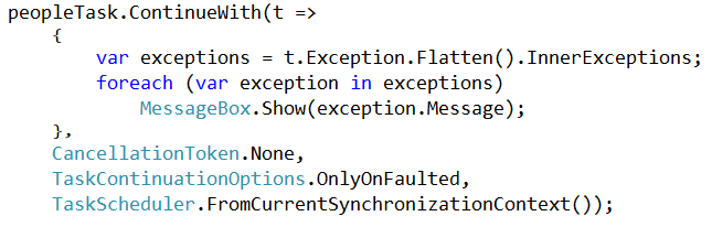 Jeremy Bytes: Task and Await: Basic Exception Handling