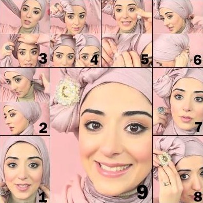 Tutorial Hijab Modern untuk Kondangan