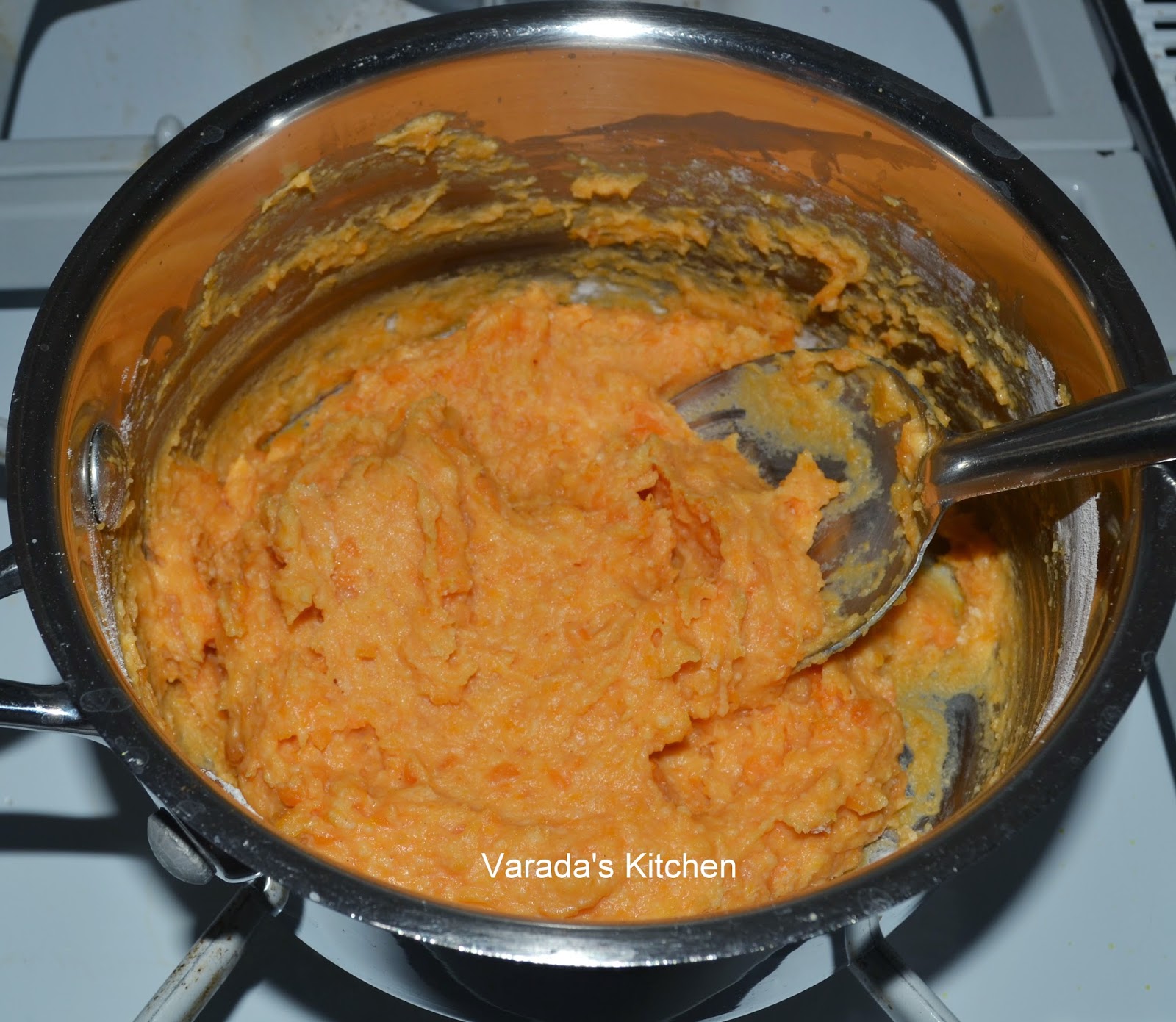 Varada's Kitchen and Garden: Golabjamoun (Zambian Sweet Potato Dessert)