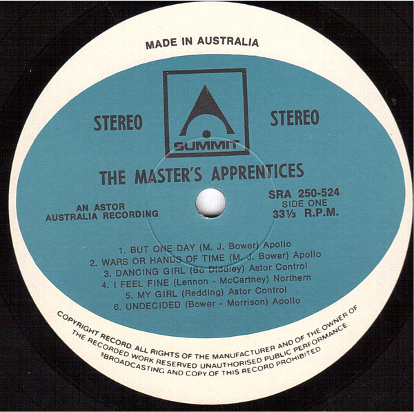 johnkatsmc5: Master`s Apprentices“The Master’s Apprentices” 1967 first ...