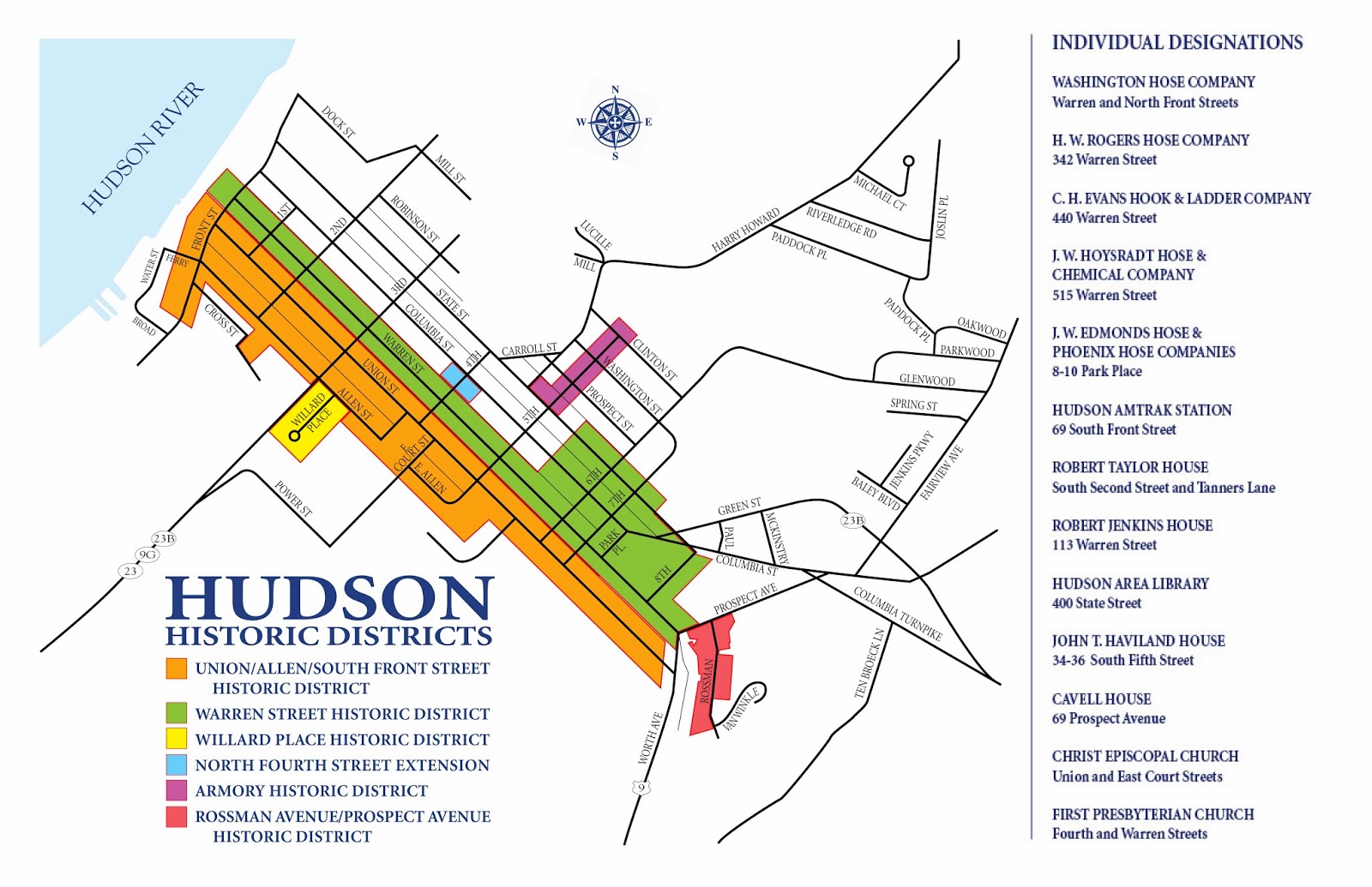 The Gossips of Rivertown: Hudson's Historic Districts