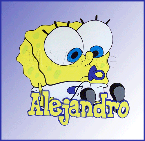 MiArte! Creaciones: Placa Bob-Alejandro