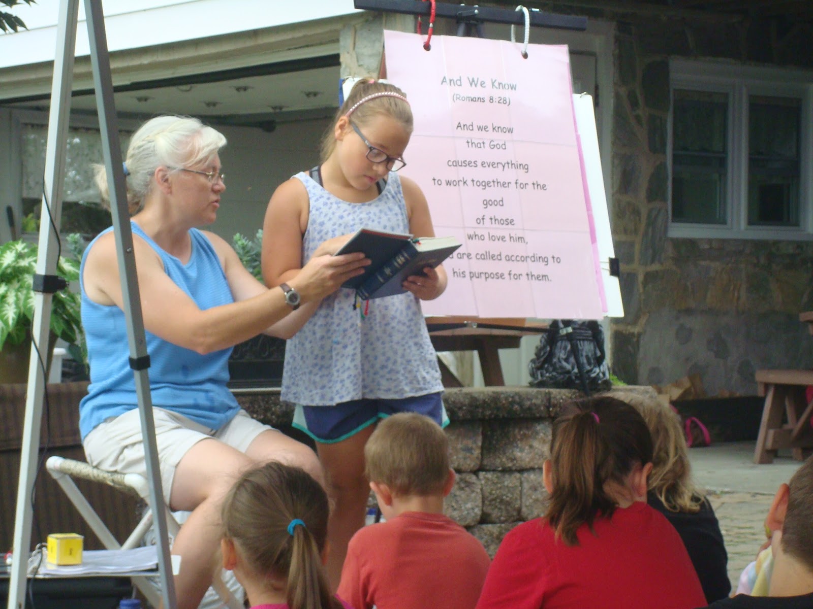 Backyard Bible Clubs: August 2016