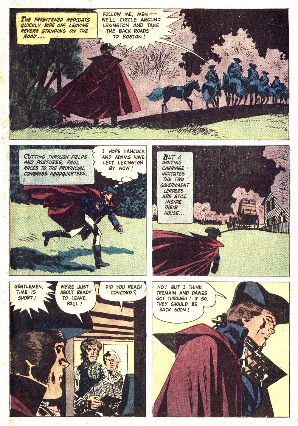 The ALEX TOTH archives: TOTH - FOUR COLOR COMICS 0822-Paul Revere's ...
