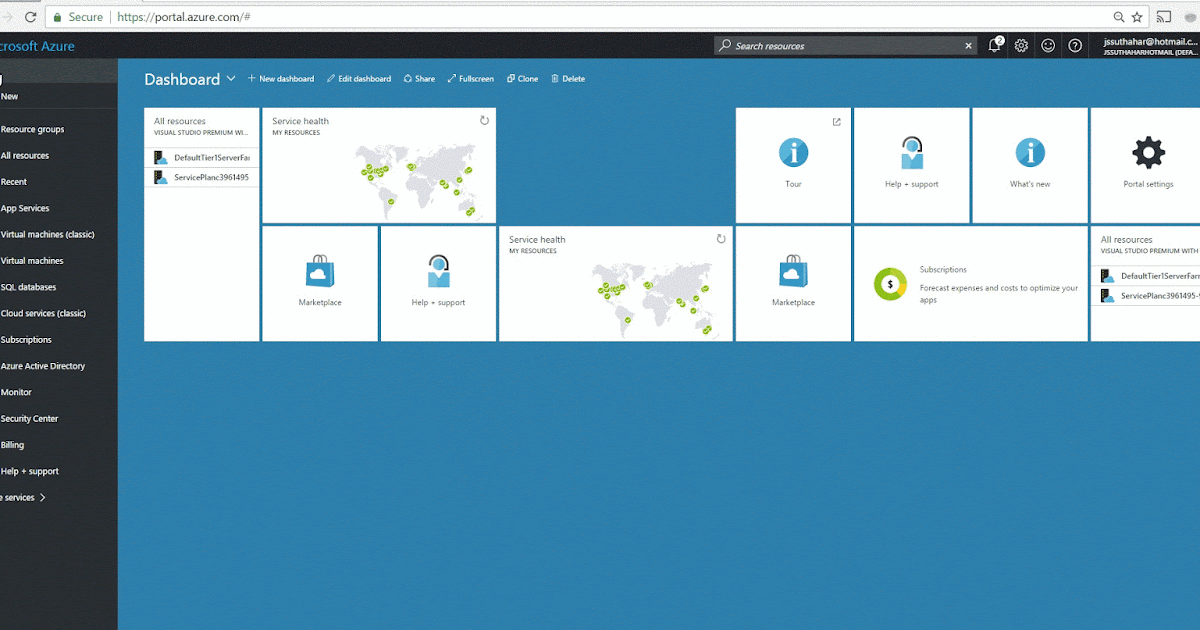DevEnvExe.Com/Storage: Create Azure SQL Databases and Connect to the Local System