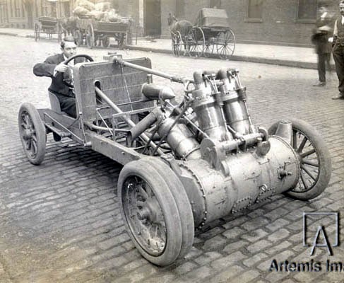 Just A Car Guy: The first front wheel drive car, the 1905 Christie 4 ...