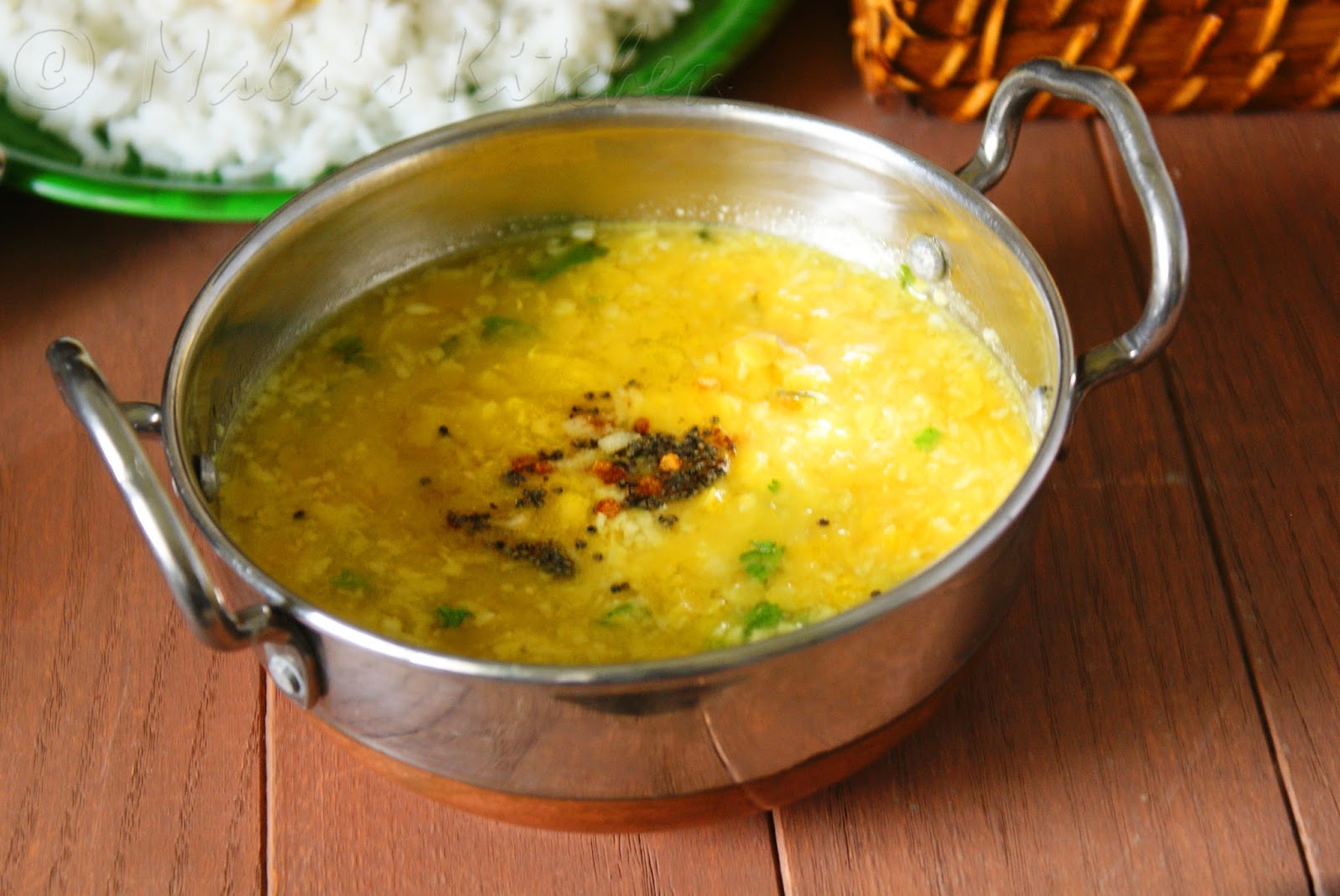 Plain Dal | Parppu | Bari Bele Kattu - Malas-Kitchen