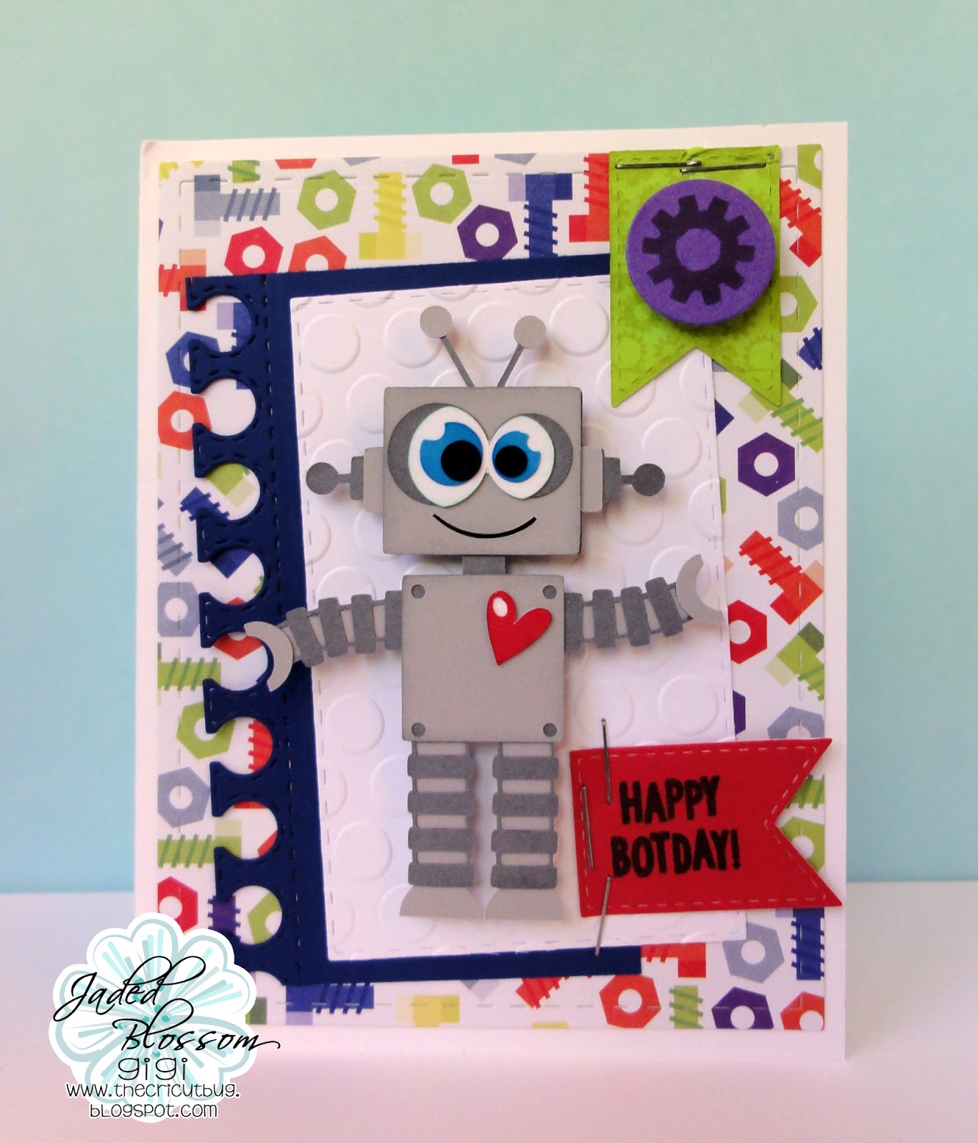 The Cricut Bug: Happy Bot-Day