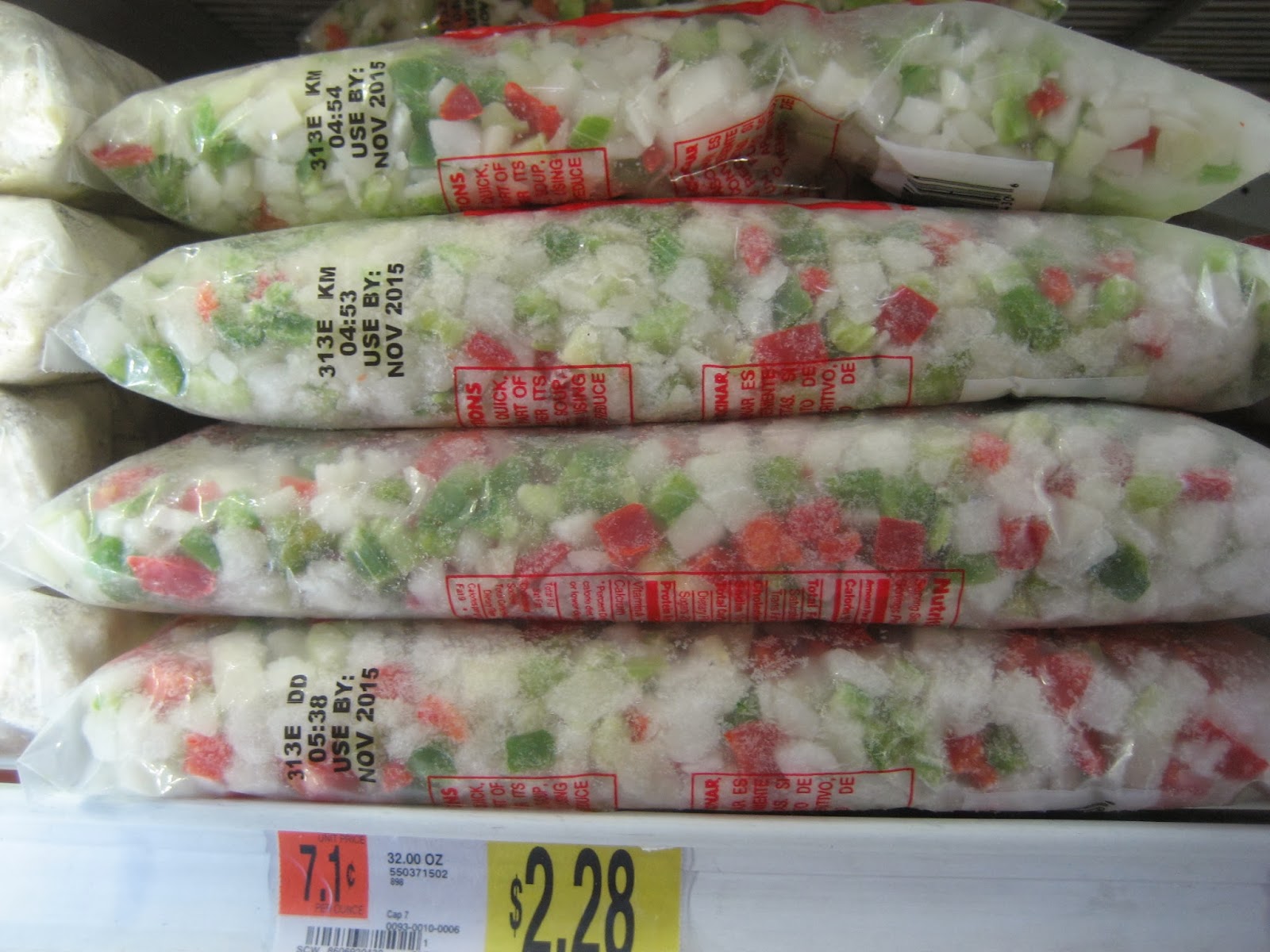 Living Rootless: Louisiana: Walmart freezer section