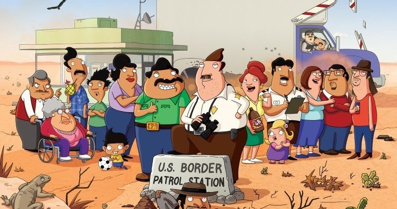 Presumptuous Politics: Mexican Border Crossing Cartoons