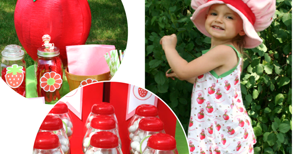 DIY Strawberry Shortcake Birthday Party Ideas - Party Ideas | Party ...