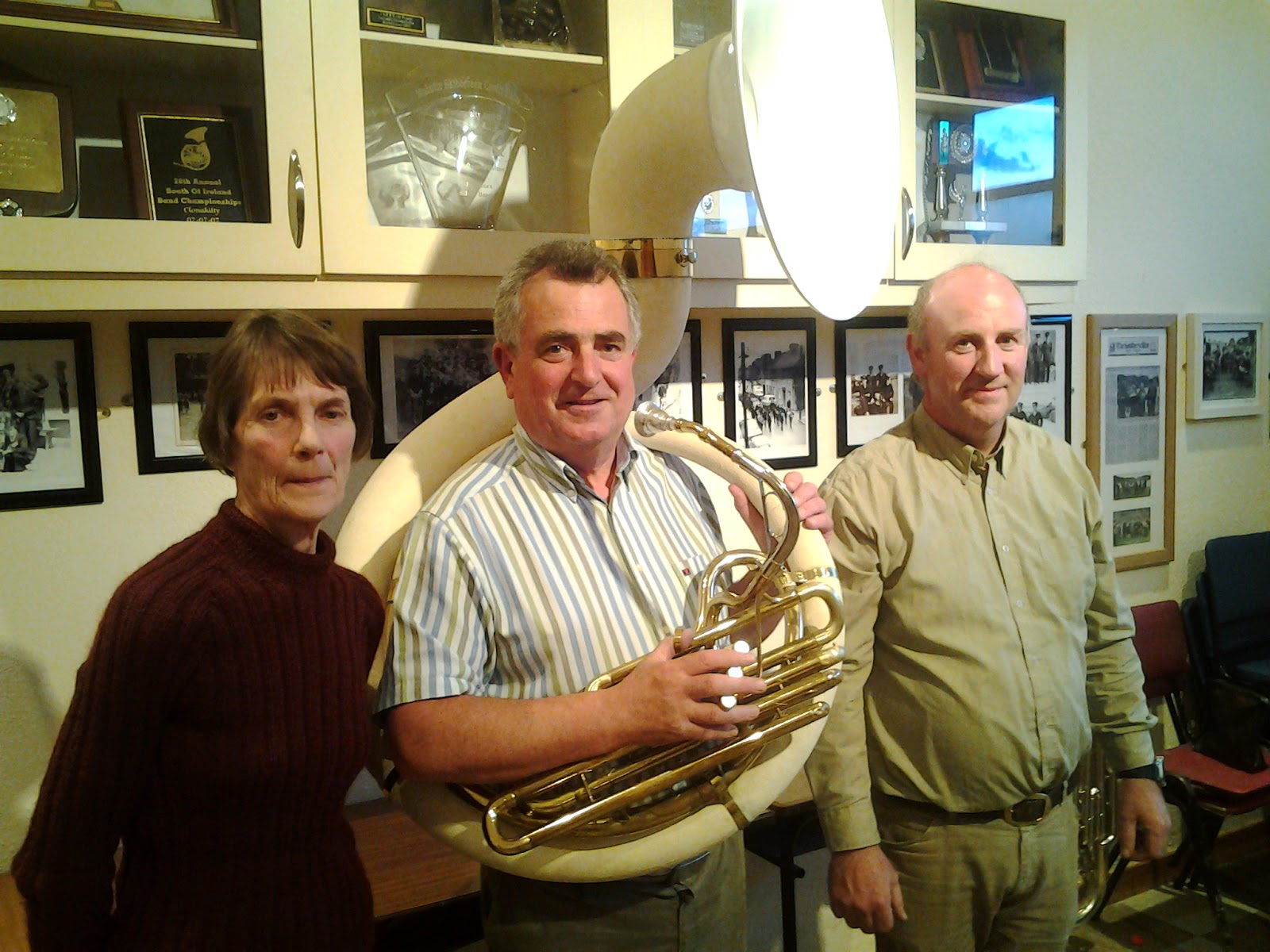St Fachtna's Silver Band : A Sousaphone joins the Band!