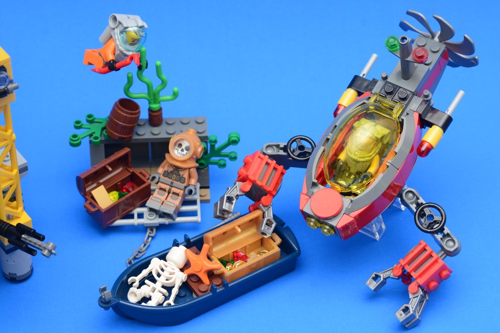 Lego 60096 Deep Sea Operation Base 深海探險指揮基地 開箱報告 - 魯蛇實驗室