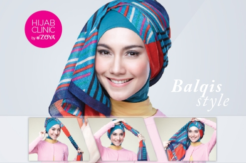 Foto Tutorial Hijab Modern Praktis