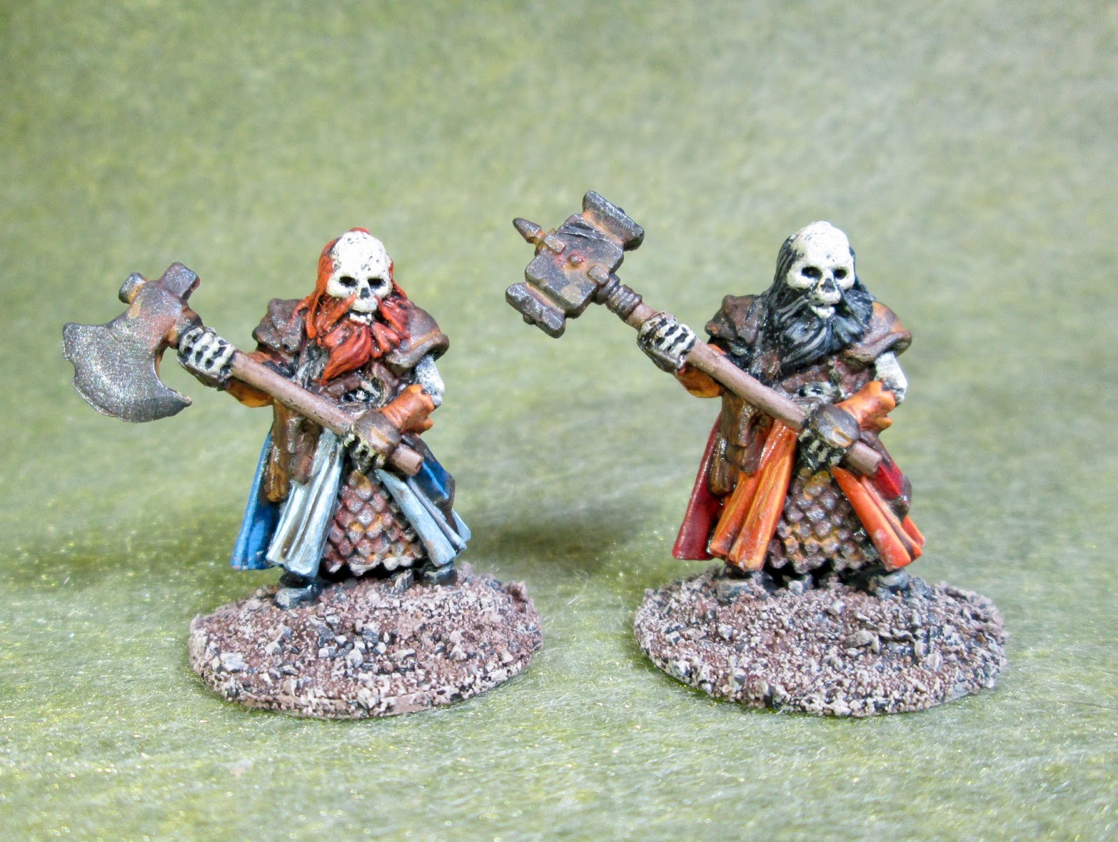 All Bones About It: Undead Dwarf Fighter & Conversion: Bones 3 Figure