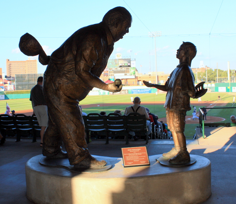 Joe's Anthem Tour: Kinsellas and Kernels: Game 83 in Cedar Rapids