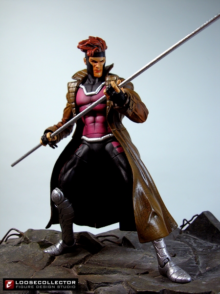 Loosecollector Custom Figures Archive: Gambit (7" Marvel Select)