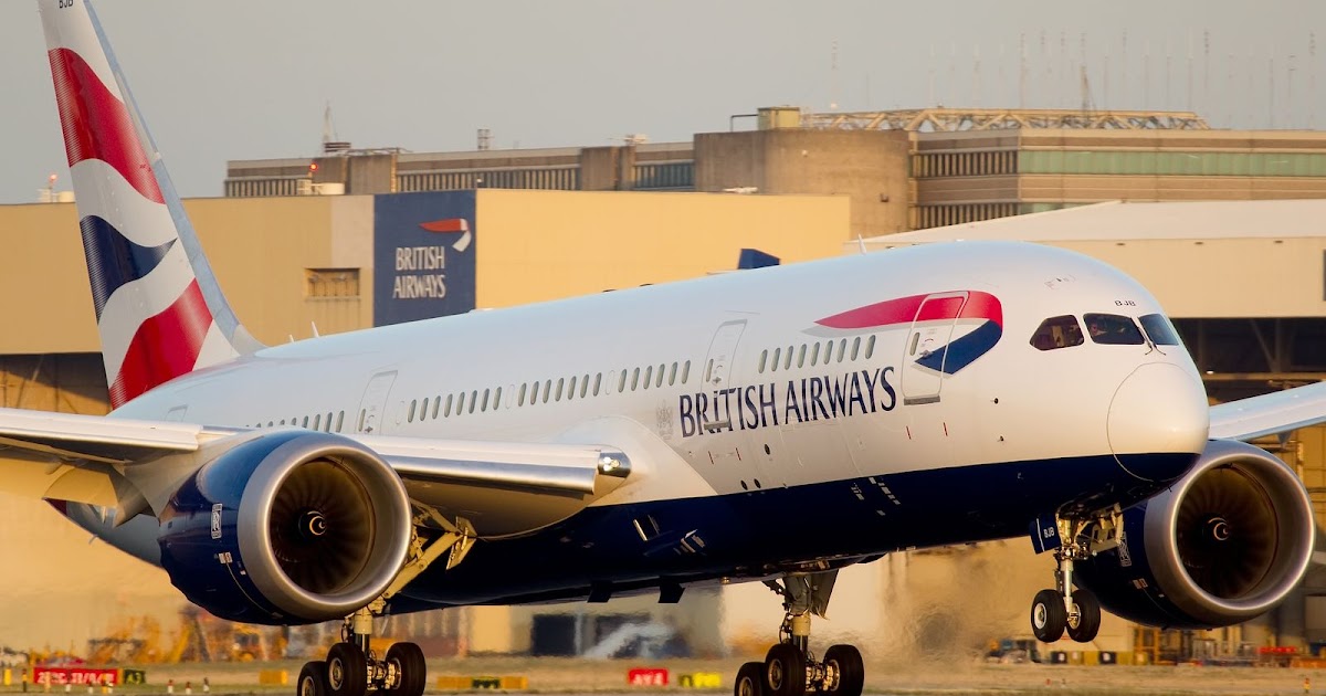 British Airways Boeing 787-8 Dreamliner Takeoff Aircraft Wallpaper 3913 ...