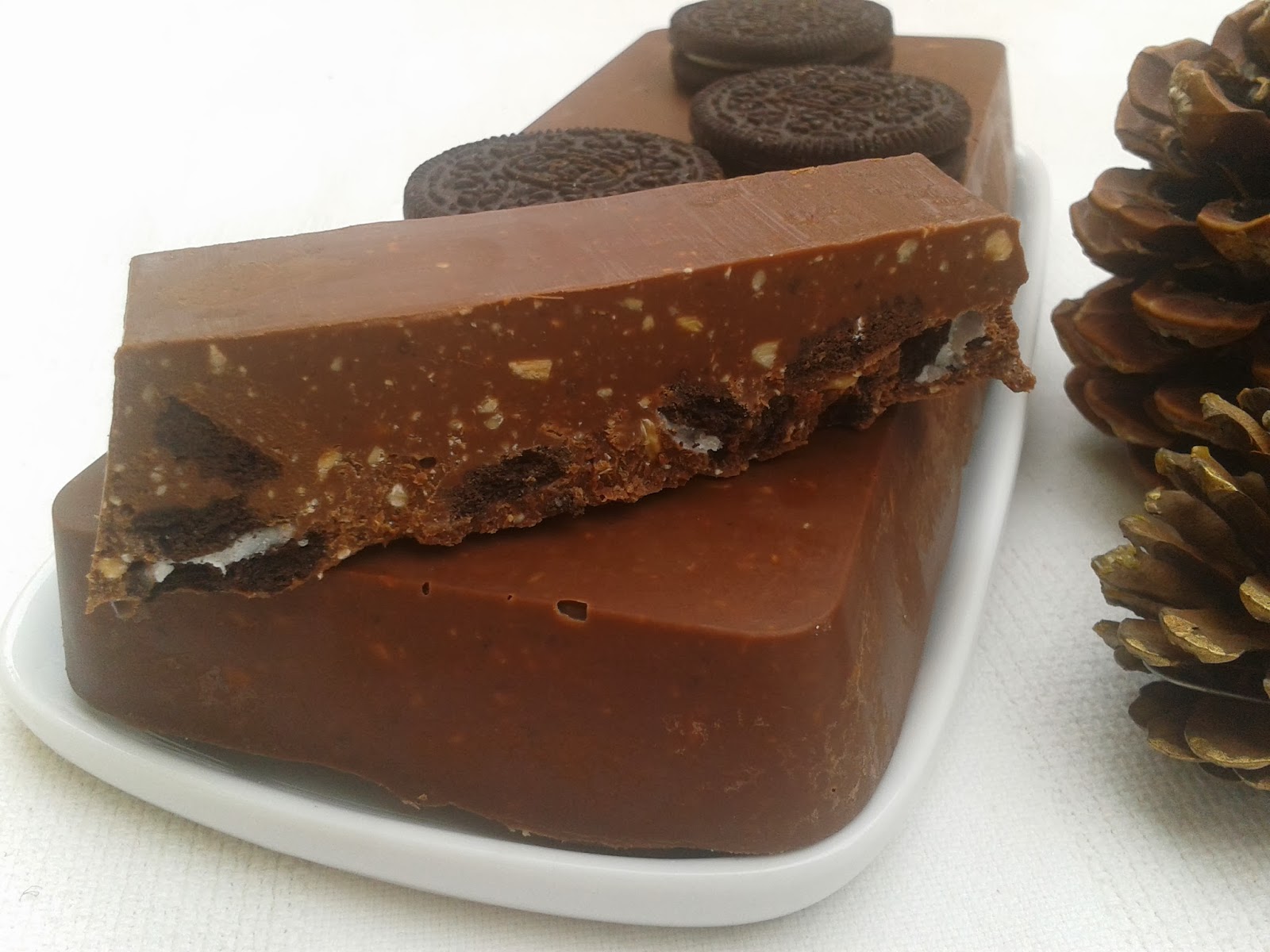 Las recetas de Mirieta: Turron de Galletas Oreo