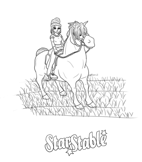 Star Stable Online Gray: Kolorowanki z SSO