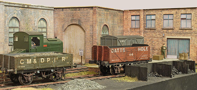 O Gauge, micro model railway layouts: Moxley