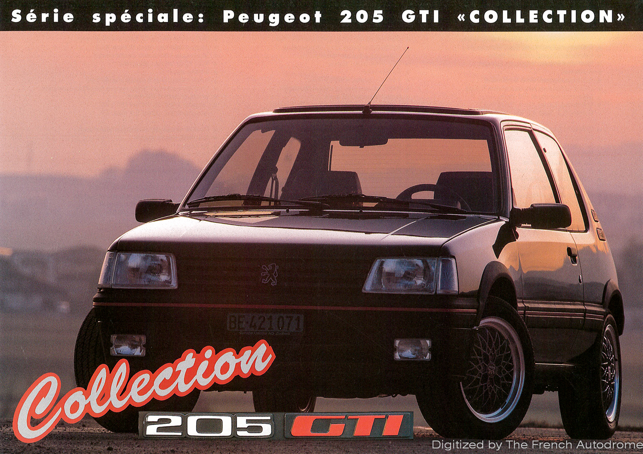 The French Autodrome: 205 GTi séries spéciales