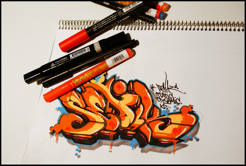 Graffiti Plus Punctuation: The BLACKBOOK