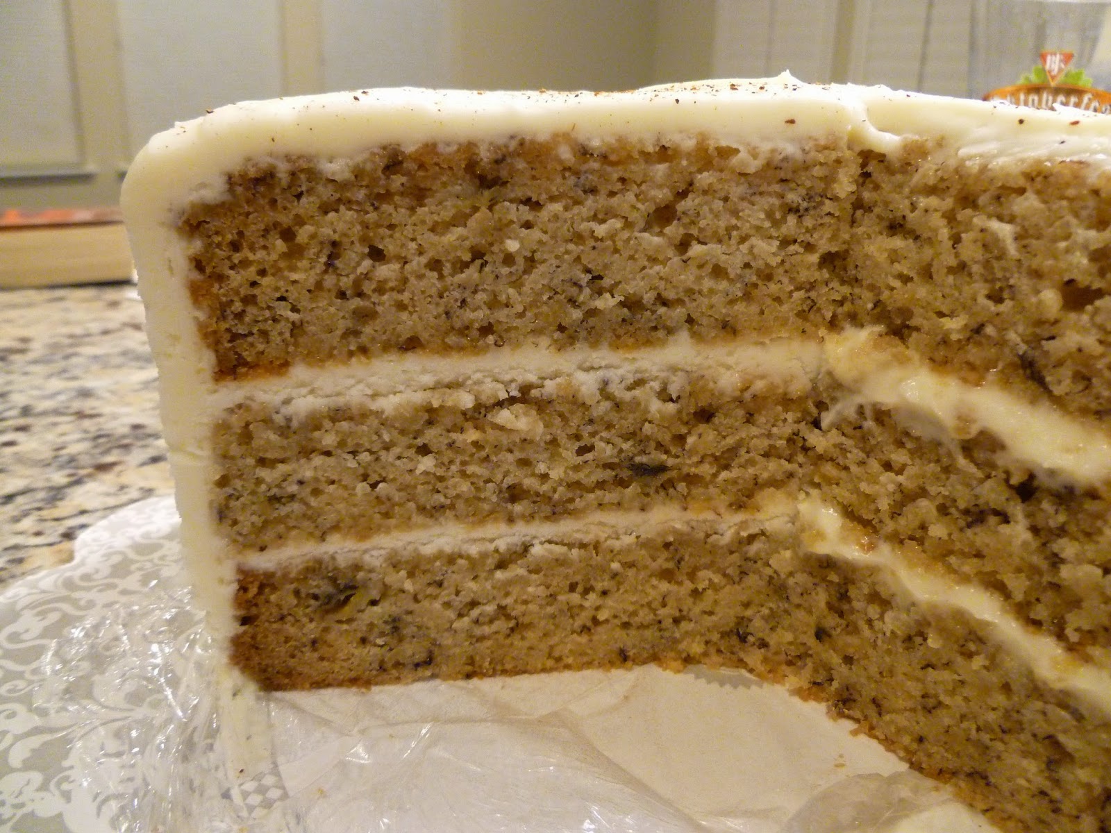 Home Dessert Recipe Surprise Banana Cake