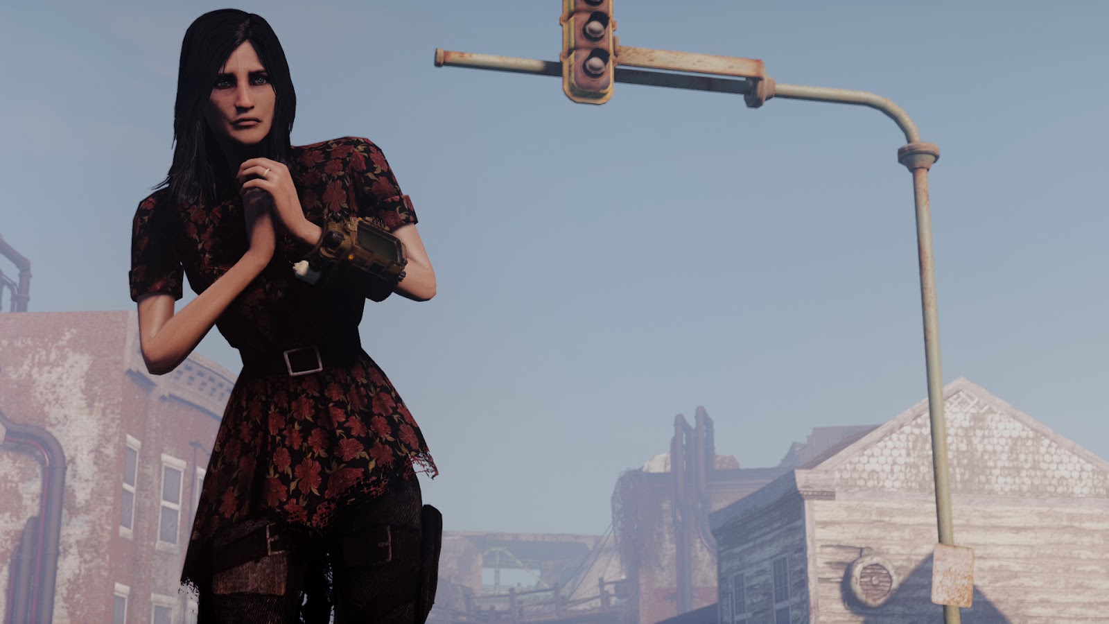 Floral dress for Fallout 4 - Vobla's creatures