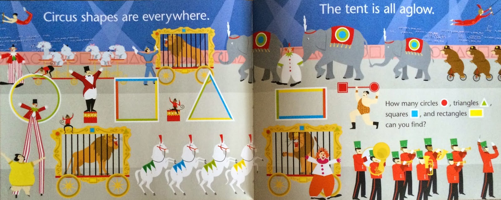 First Grade Garden: Math Book Monday - Circus Shapes