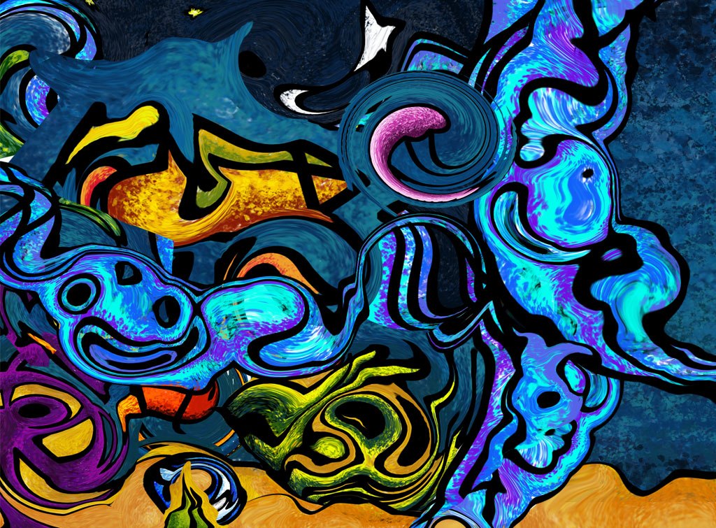 Famous Abstract Art Painting | Fog HD Wallpaper