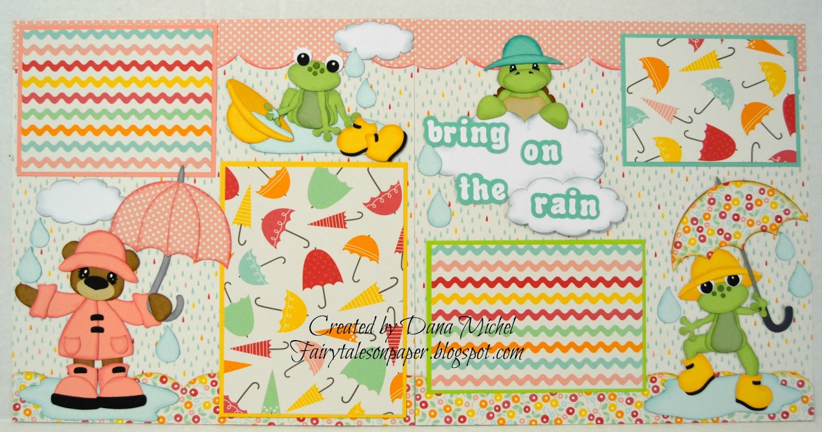Fairy Tales on Paper: "Bring on the Rain" DT Blog Project